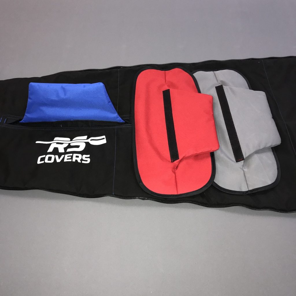 Detachable Fin Hood | Racing Shell Covers